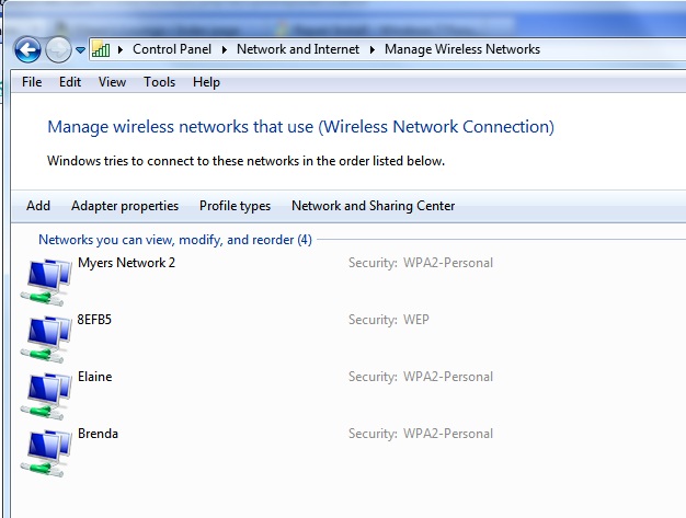 Topic: You are currently not connected to any networks @ AskWoody