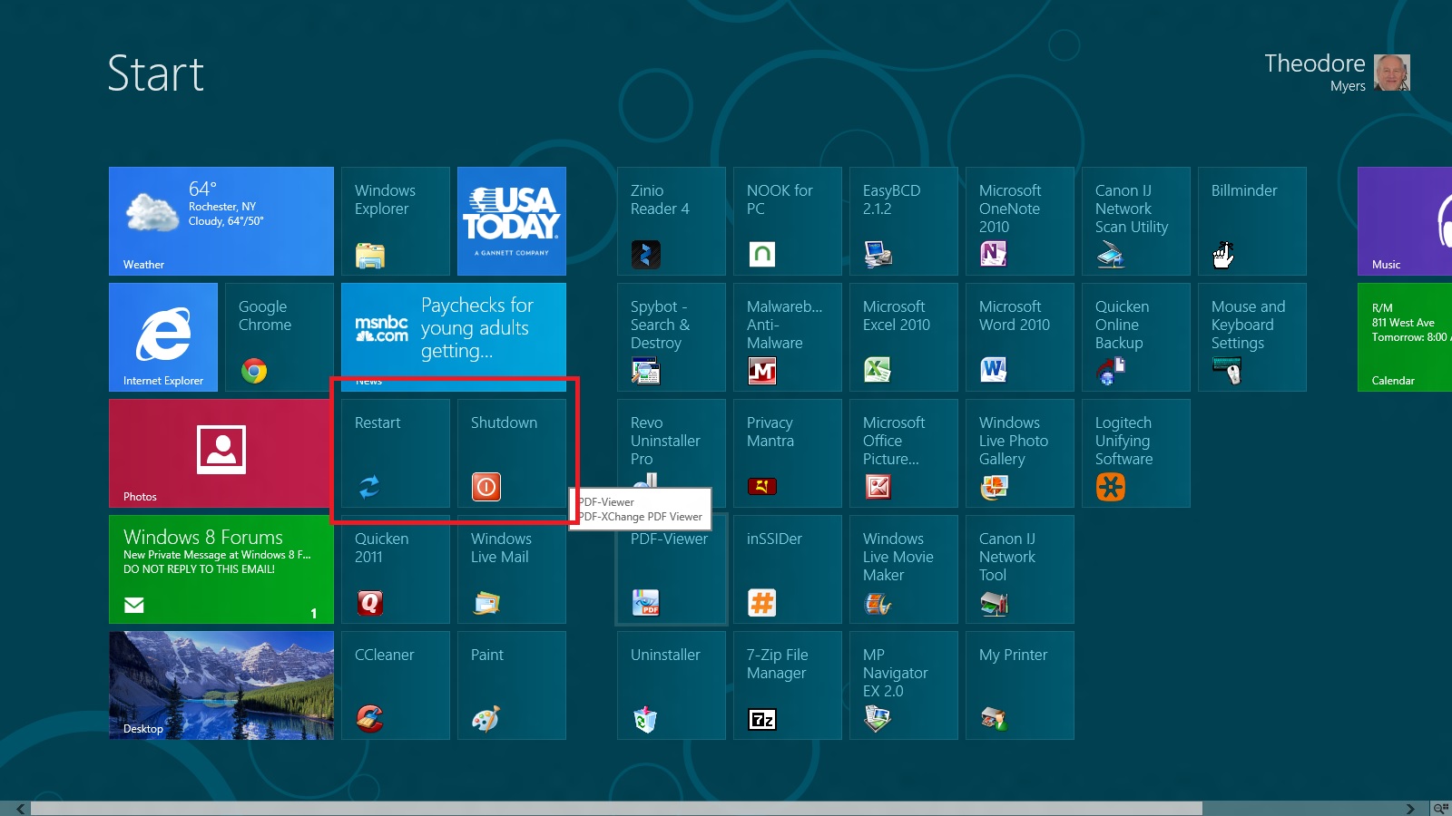 Topic: Add a Shutdown Tile to Metro @ AskWoody