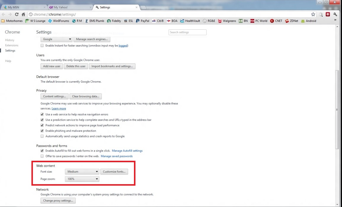 Topic: how to make font setting permanent @ AskWoody