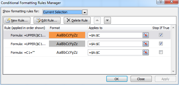 Topic: Conditional Formatting question – shading of one cell or groups of cells @ AskWoody