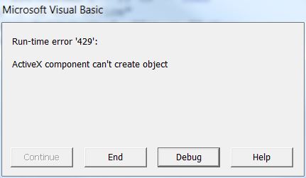 Topic: VBA object model error @ AskWoody