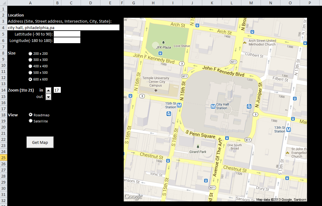 Topic: Create pop-up map in Excel @ AskWoody
