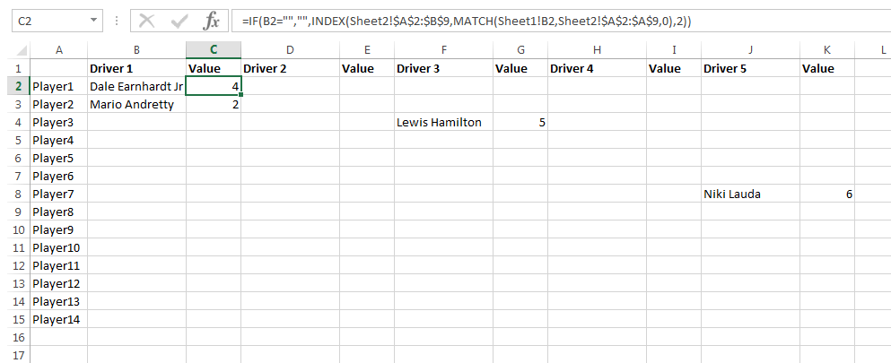 Topic: Excel Fantasy Formula 1 spreadsheet @ AskWoody