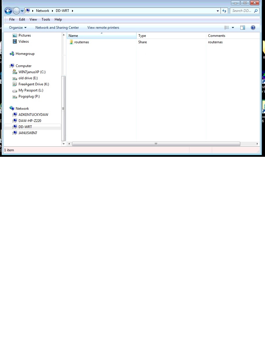 Topic: Windows 7 can’t find DD-WRT-attached NAS @ AskWoody