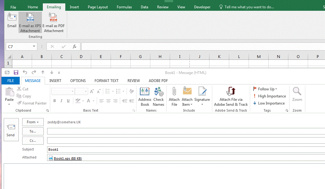 Topic: mailing unsaved excel spreadsheet in office 2010 @ AskWoody