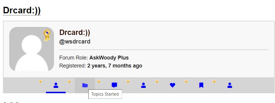 Topic: User Profile Topics Icons @ AskWoody