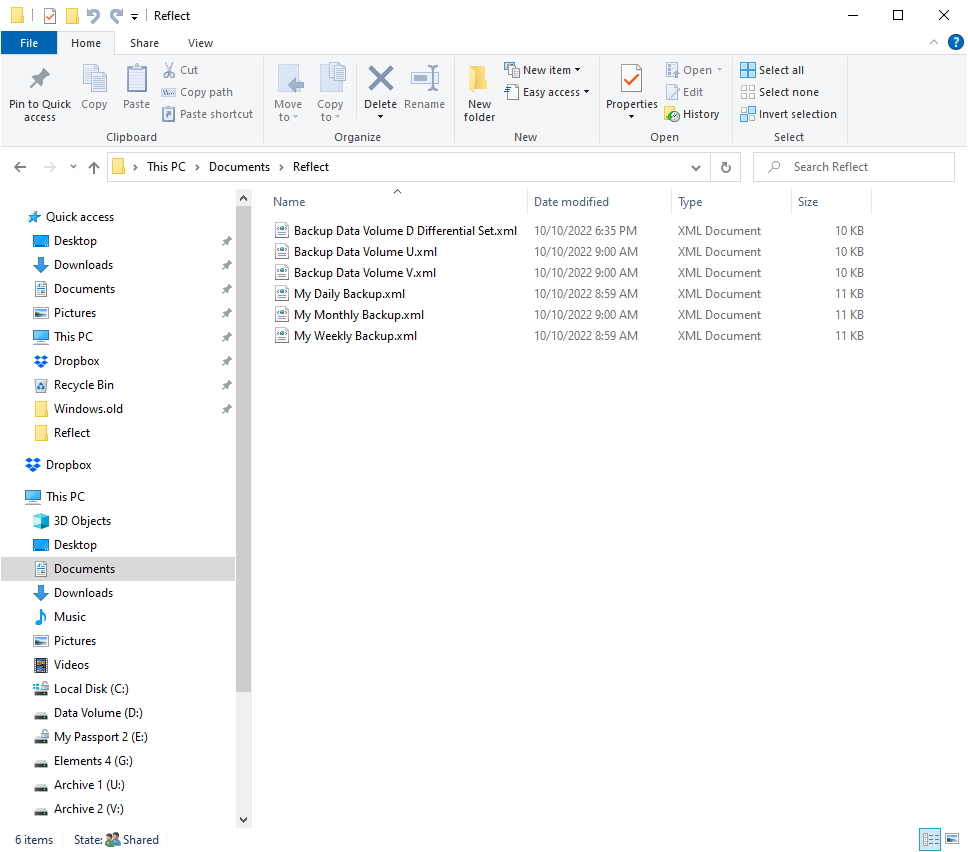 Topic: Macrium doesn’t recognize backup folder @ AskWoody