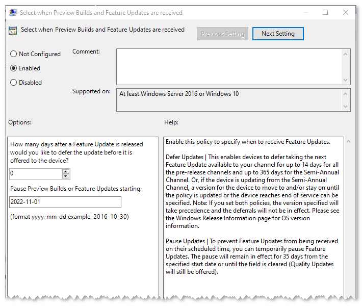 Topic: Windows 10 Pro> 22H2 GPedit tips @ AskWoody