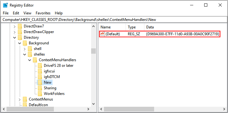 Topic: “New” option gone from Desktop and File Explorer context menu @ AskWoody