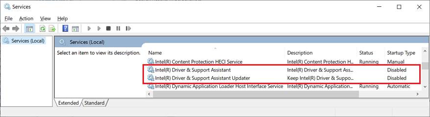 Topic: Working with the Intel Driver & Support Assistant @ AskWoody