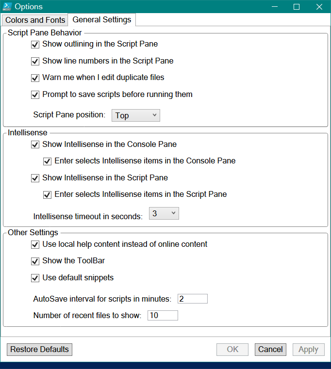 Topic: Backing up PowerShell @ AskWoody