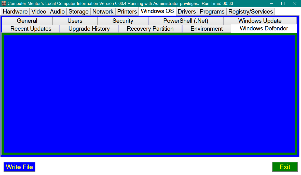 Topic: CMsLocalPCInfo.ps1 (trials and tribulations) @ AskWoody