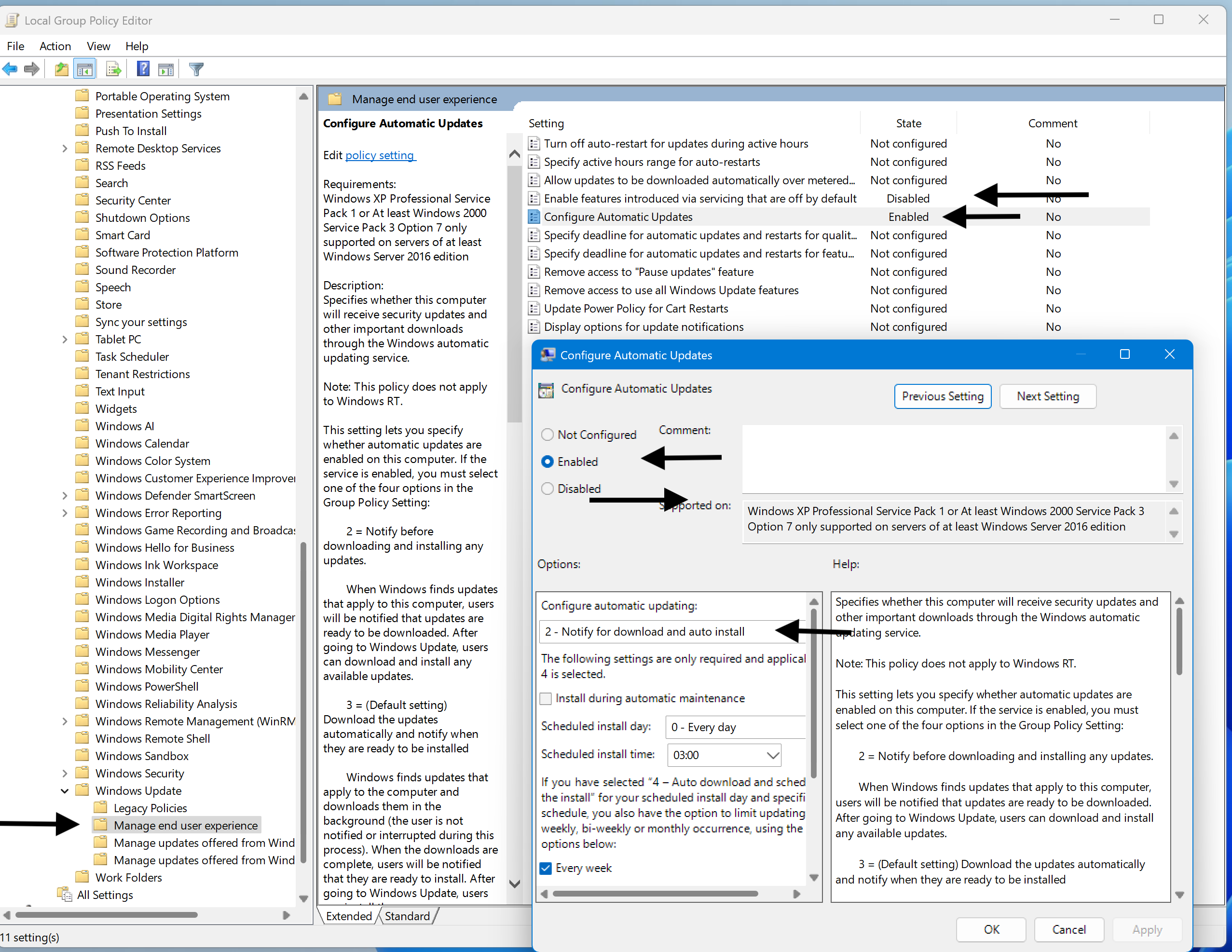 Topic: Win 11 24H2 Group Policy Settings before live-correct or not ...