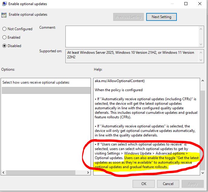 Topic: Win 11 24H2 Group Policy Settings before live-correct or not ...