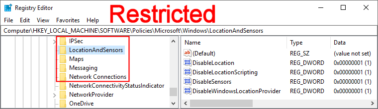 Topic: Can’t set PC’s default location without Windows Maps @ AskWoody