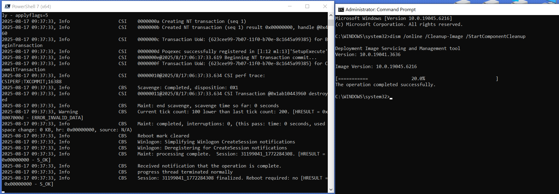 Topic: Problem with DISM RestoreHealth after installing KB5063878 Win 11 Pro 24H2 @ AskWoody