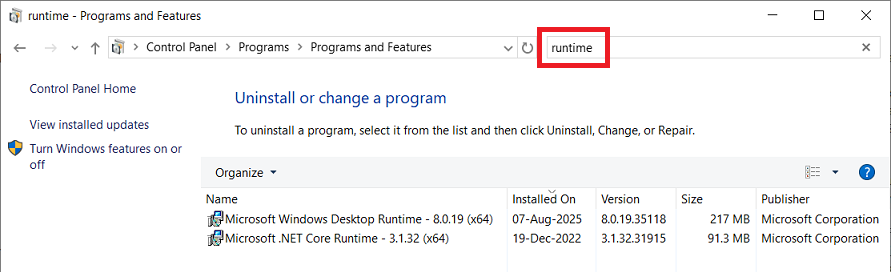 Topic: Why am I not receiving Windows Updates for .NET Core Runtimes ...