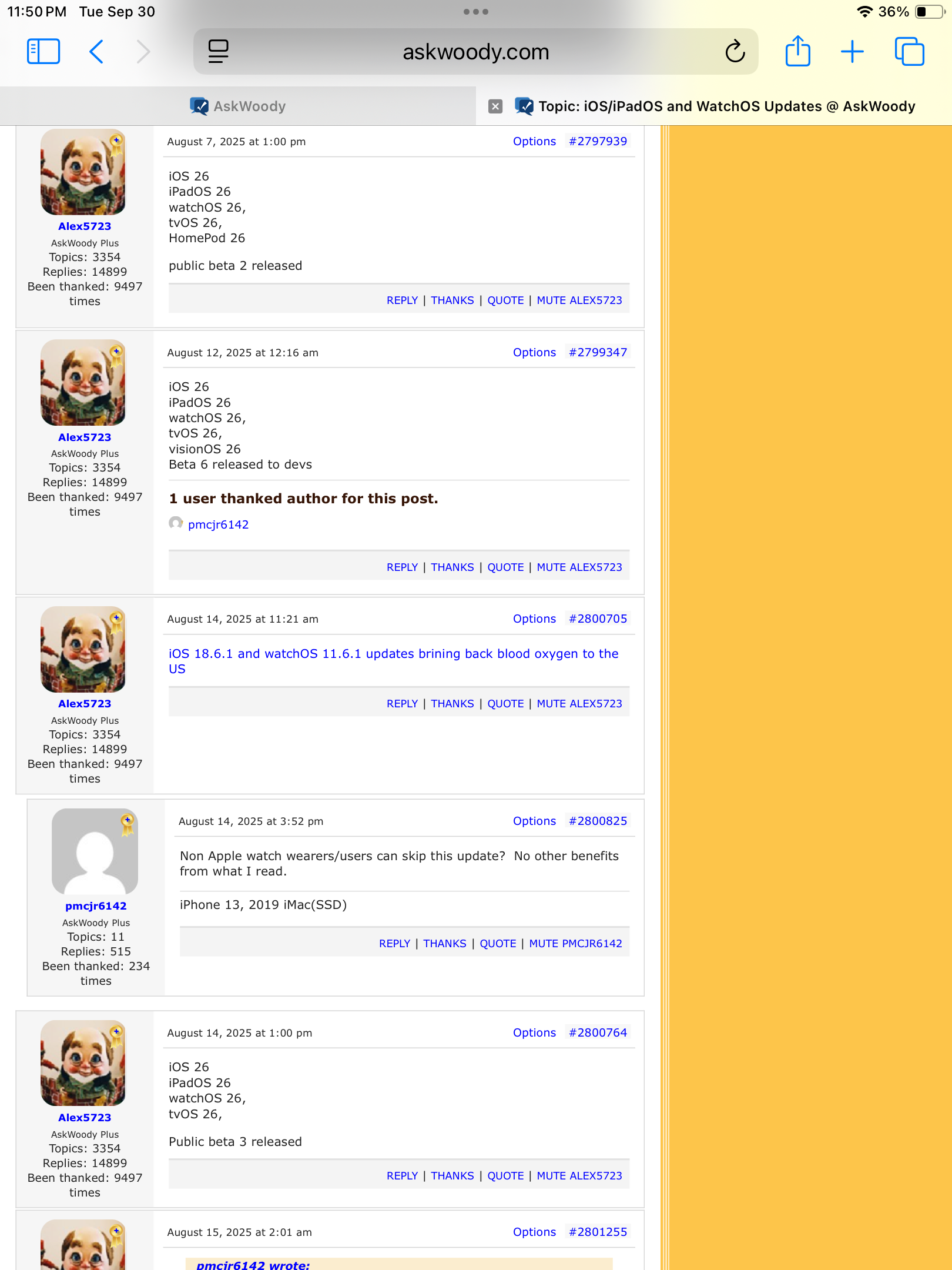 Topic: Issues with forum – Deo Apple thread @ AskWoody