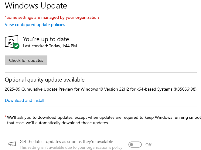 Topic: HELP! Suddenly a WINDOWS Insider Program? Can’t get out! @ AskWoody